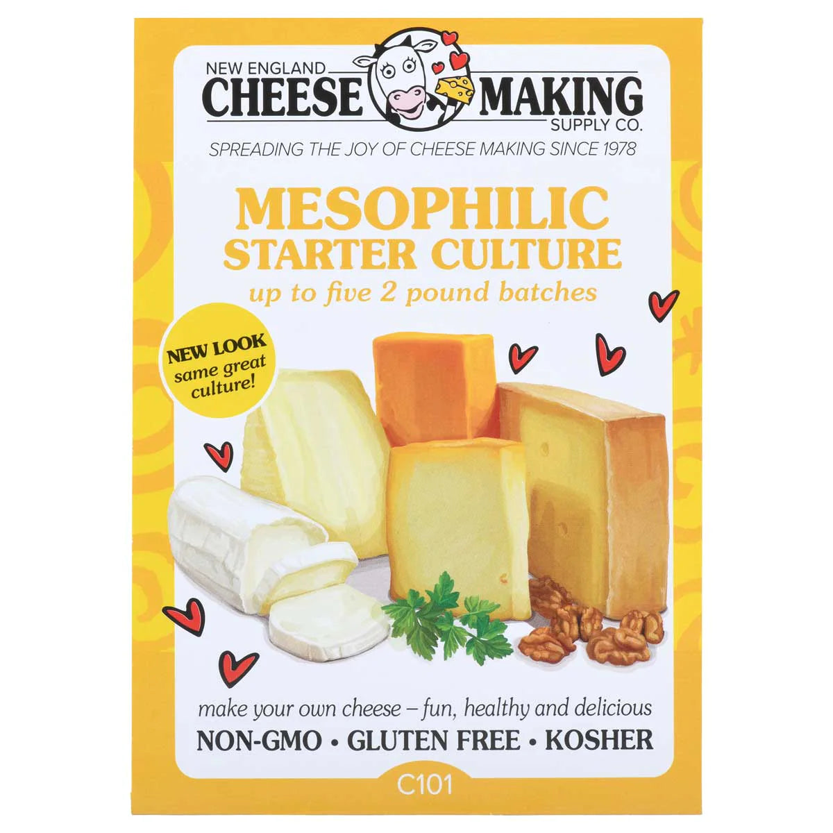 New England Cheese Making: Mesophilic Starter Culture – The Brew Hut